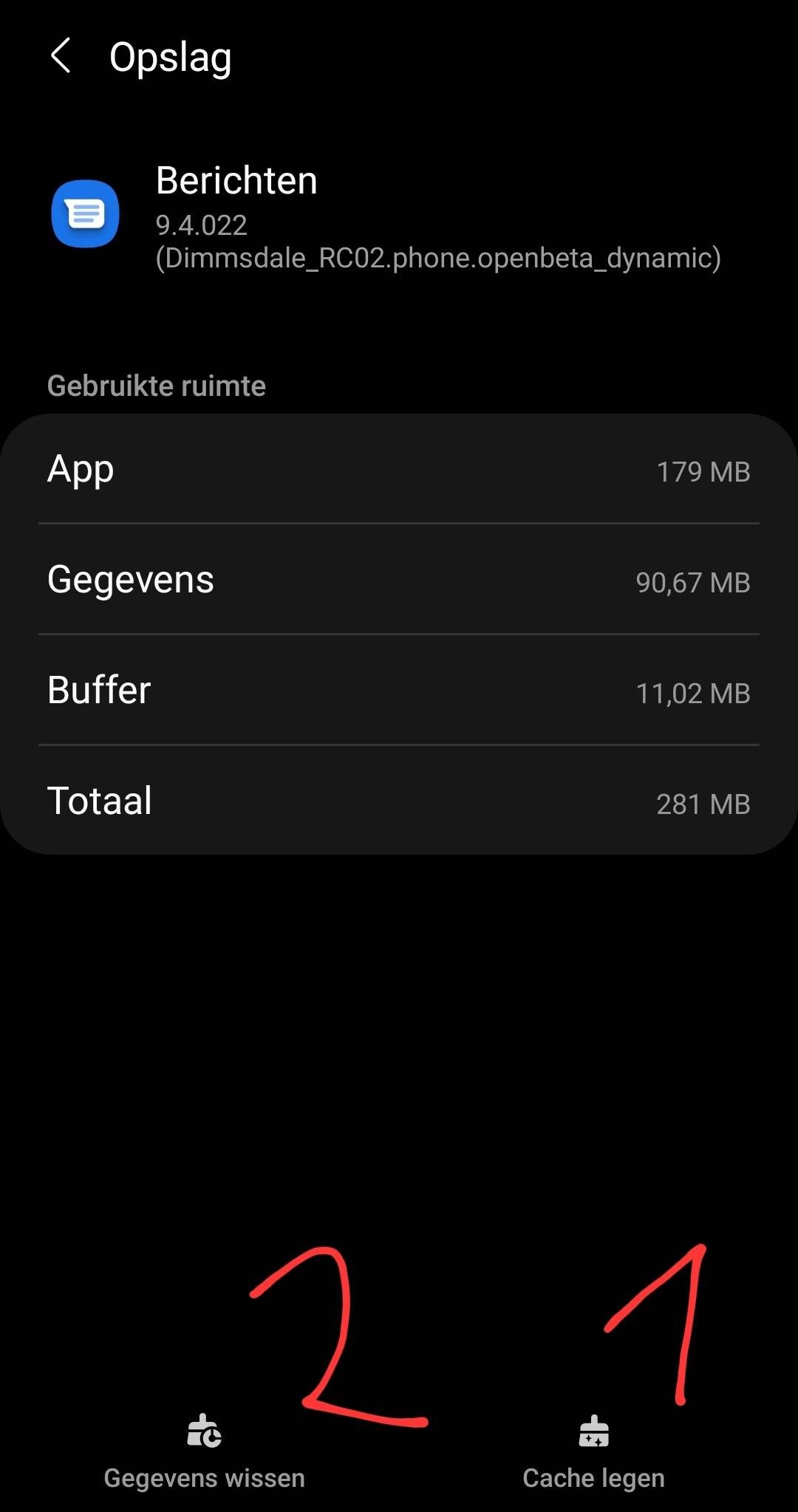 Opgelost: Ontvangst meldingen bij berichten-app - Samsung Community