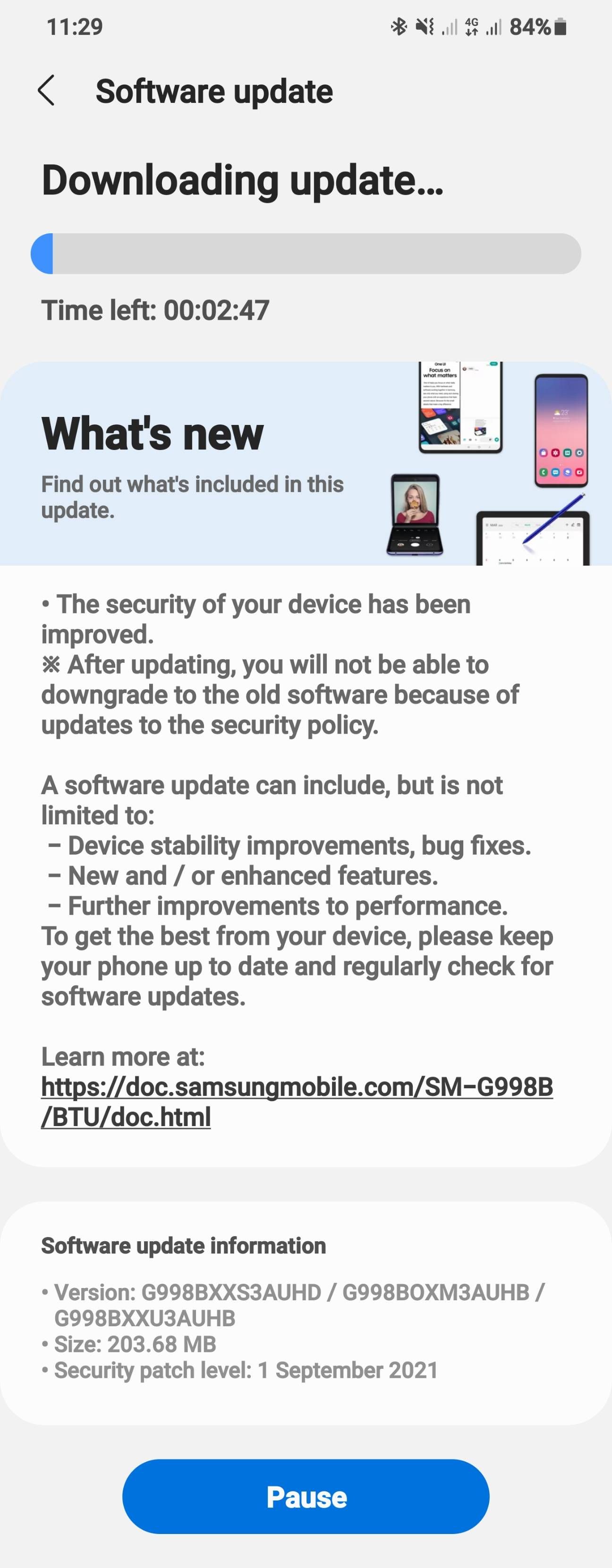 September Security Update - Samsung Community