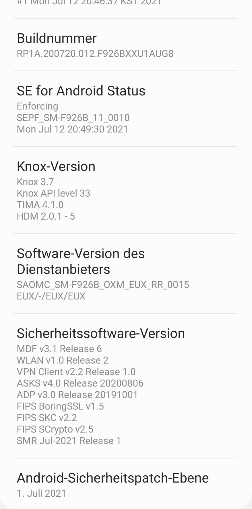 Galaxy Z Fold3 5G - fehlendes Update - Samsung Community