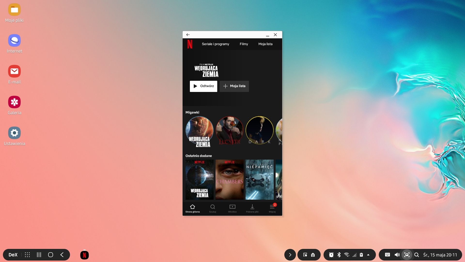 Rozwiązano: Dex + Netflix - Samsung Community