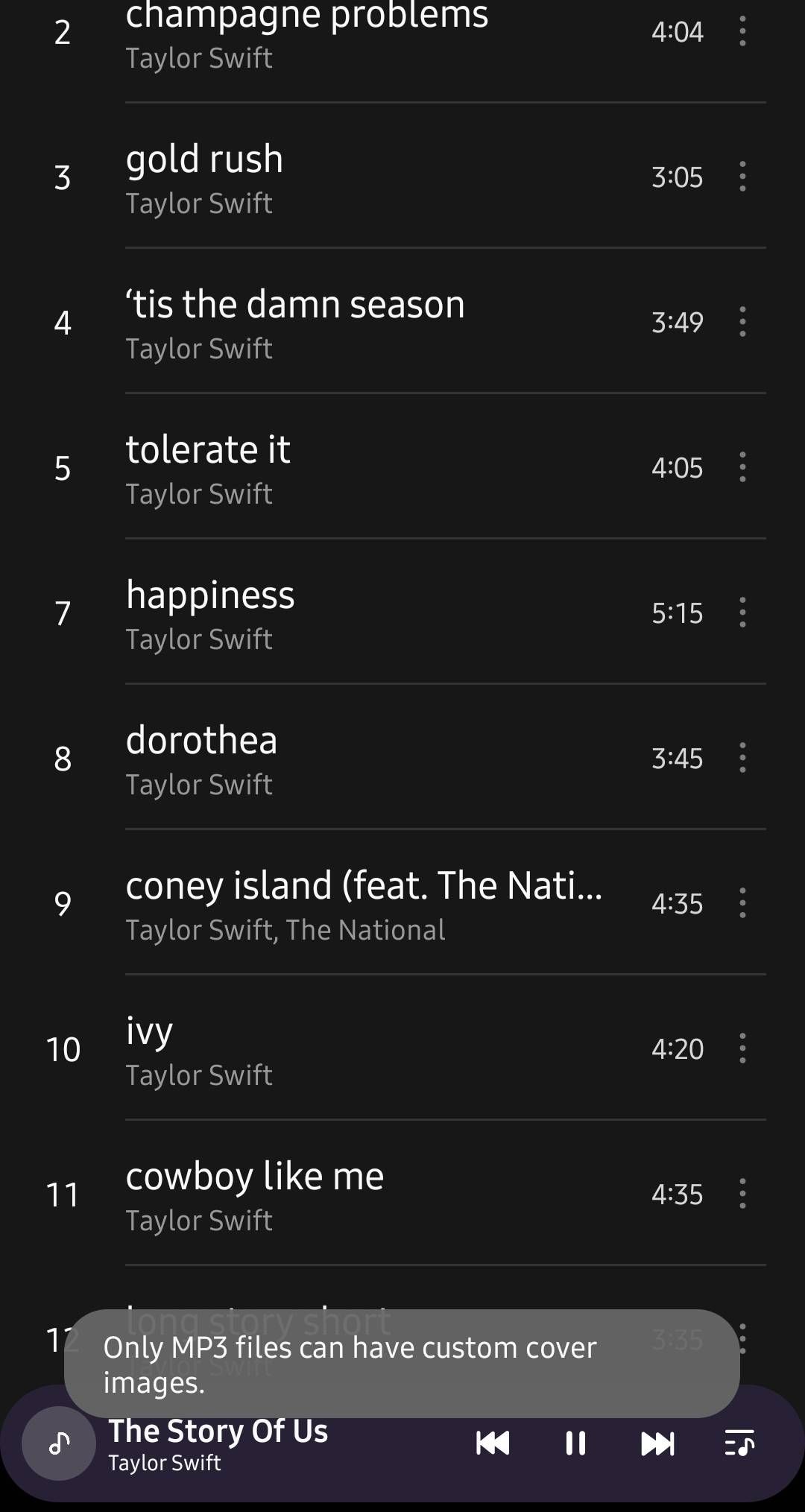 Samsung music album art - Samsung Community