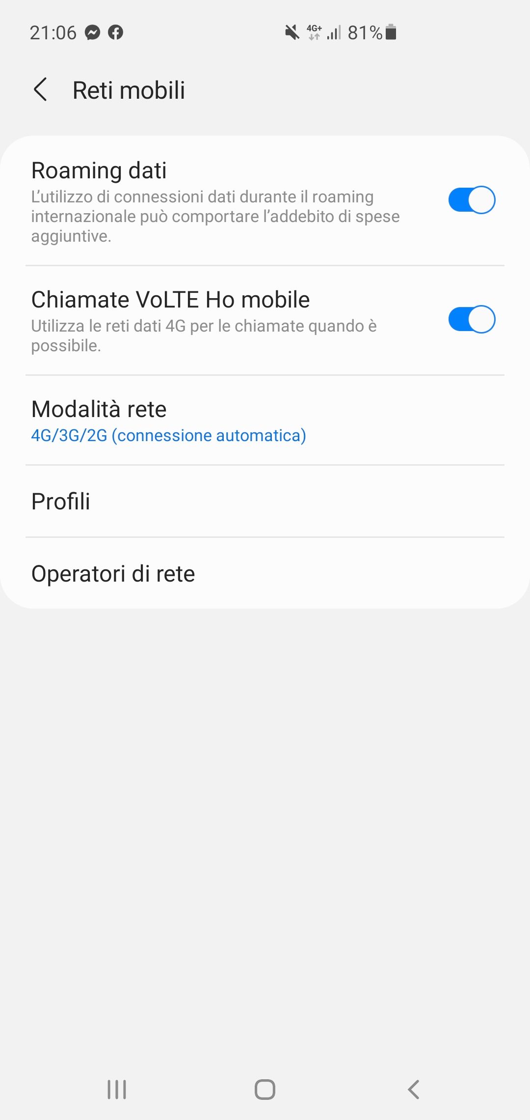 simbolo servizio volte - Samsung Community