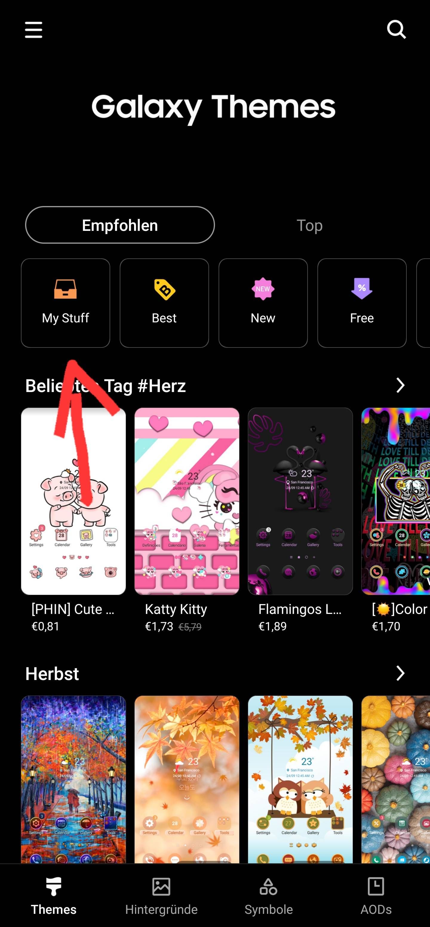 App Symbole - Samsung Community