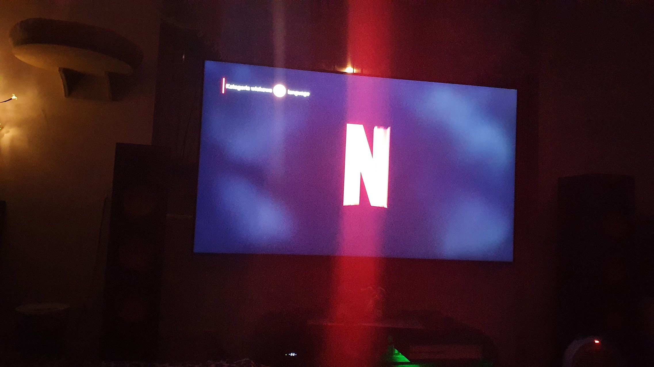 Solved: AU9000 65inch White shadows on dark screen - Samsung Community