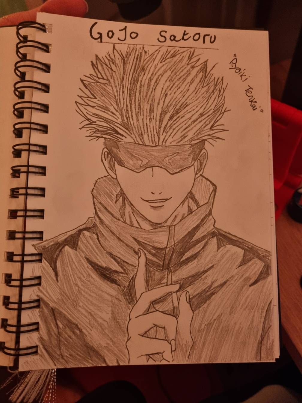 Gojo Anime Drawing - Samsung Community