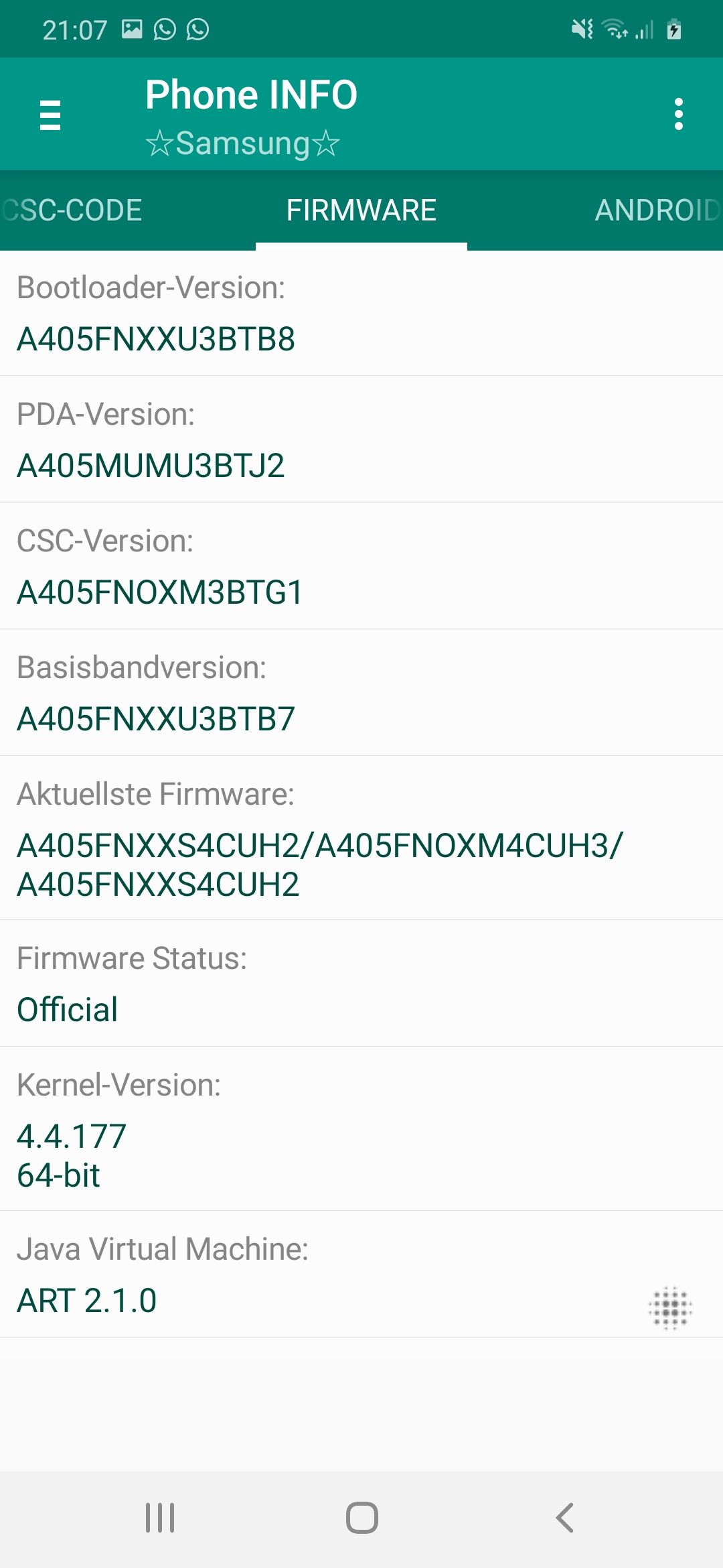 Samsung A40 - Update Fehler- Ihre aktuelle Software-Version wird nicht unterstützt. - Samsung ...