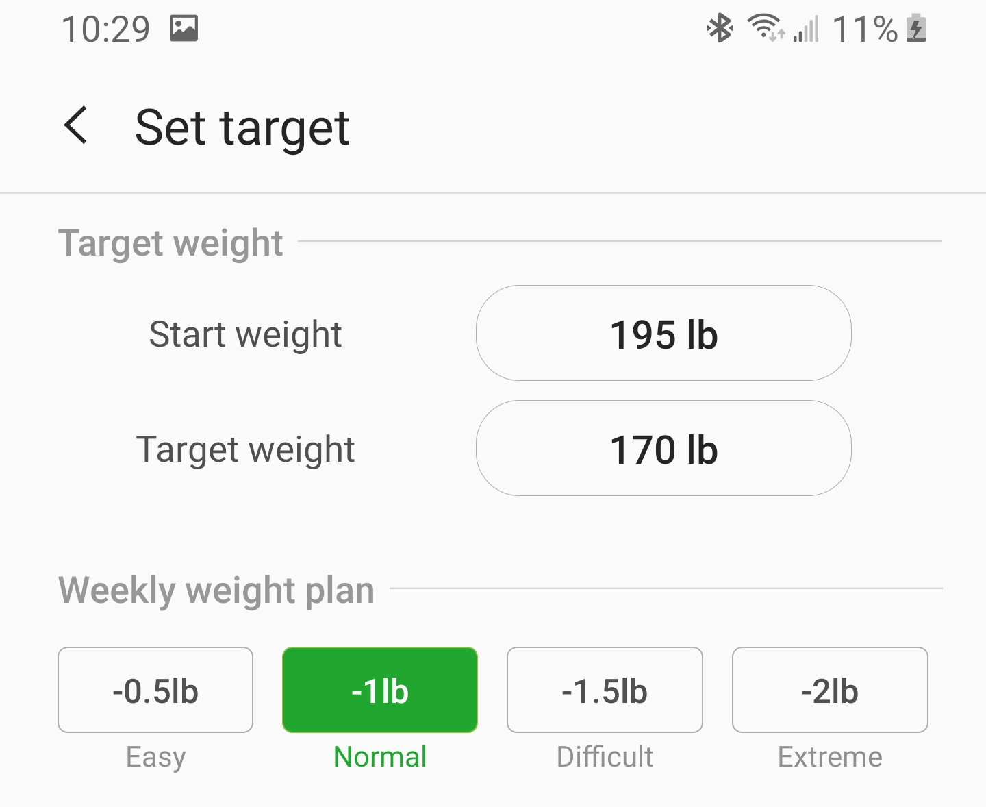 Samsung Health - Recommended Calorie Intake Calculation - Samsung Community