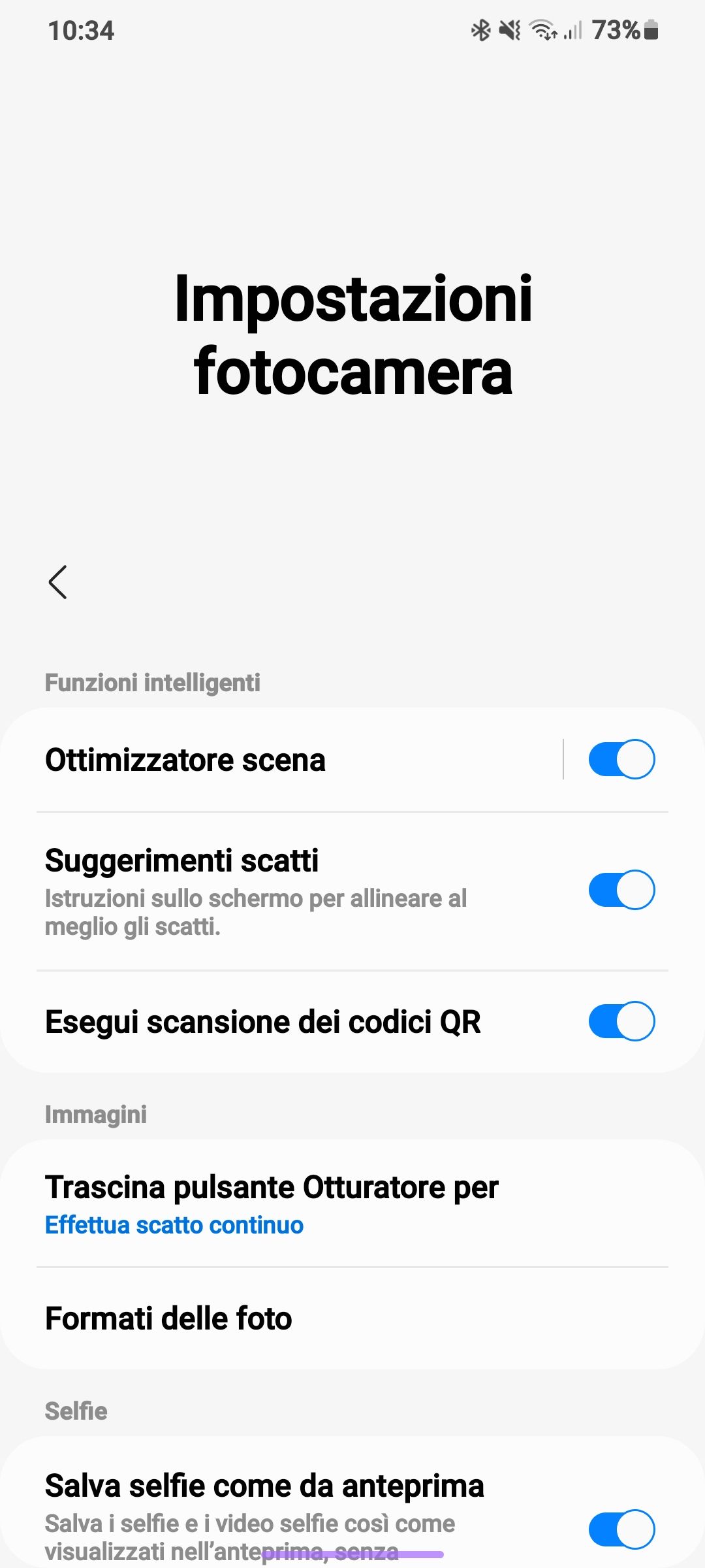 ottimizzazione scena - Samsung Community