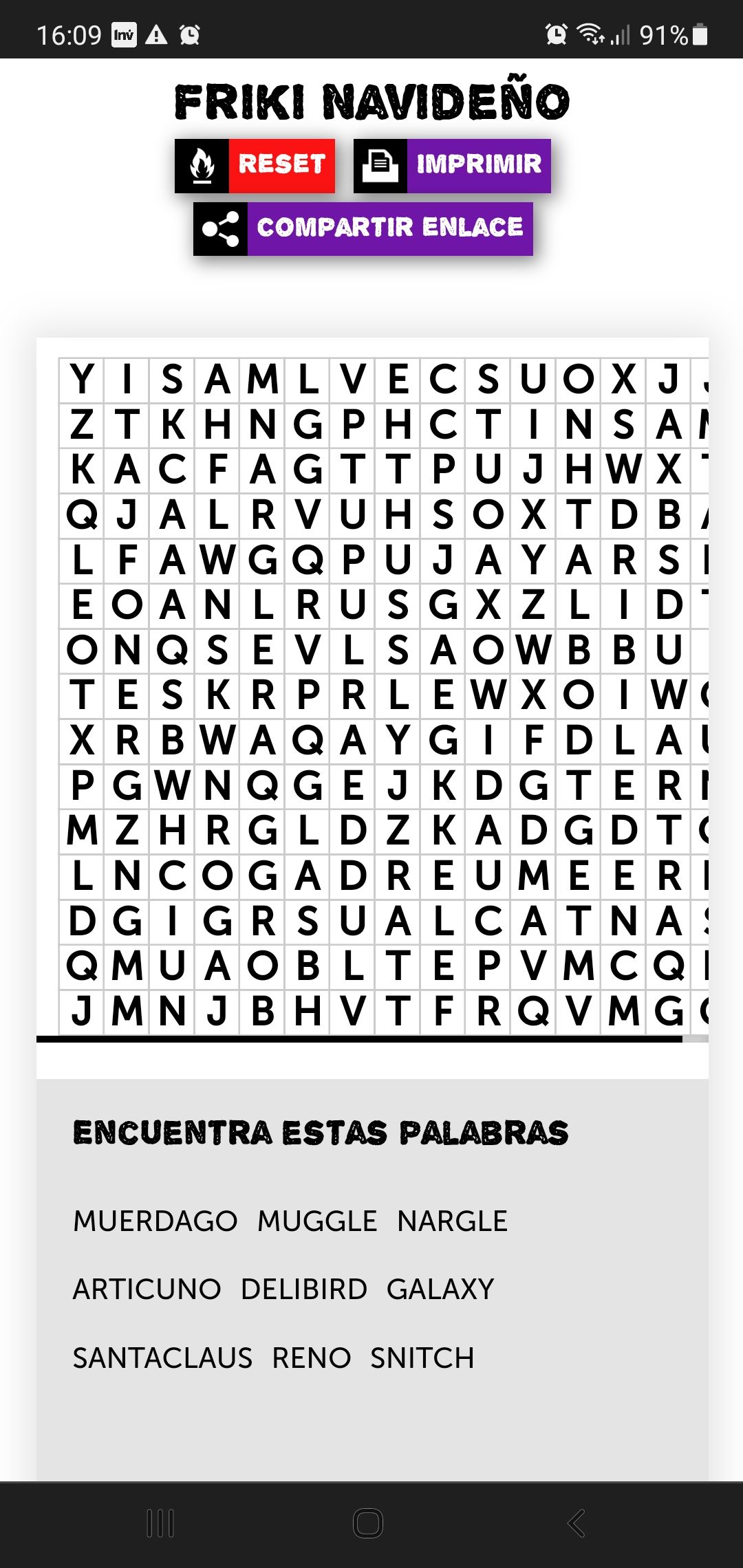 Solucionado: JUEGO NAVIDEÑO 2 - INTERACTIVO - Página 2 - Samsung Community