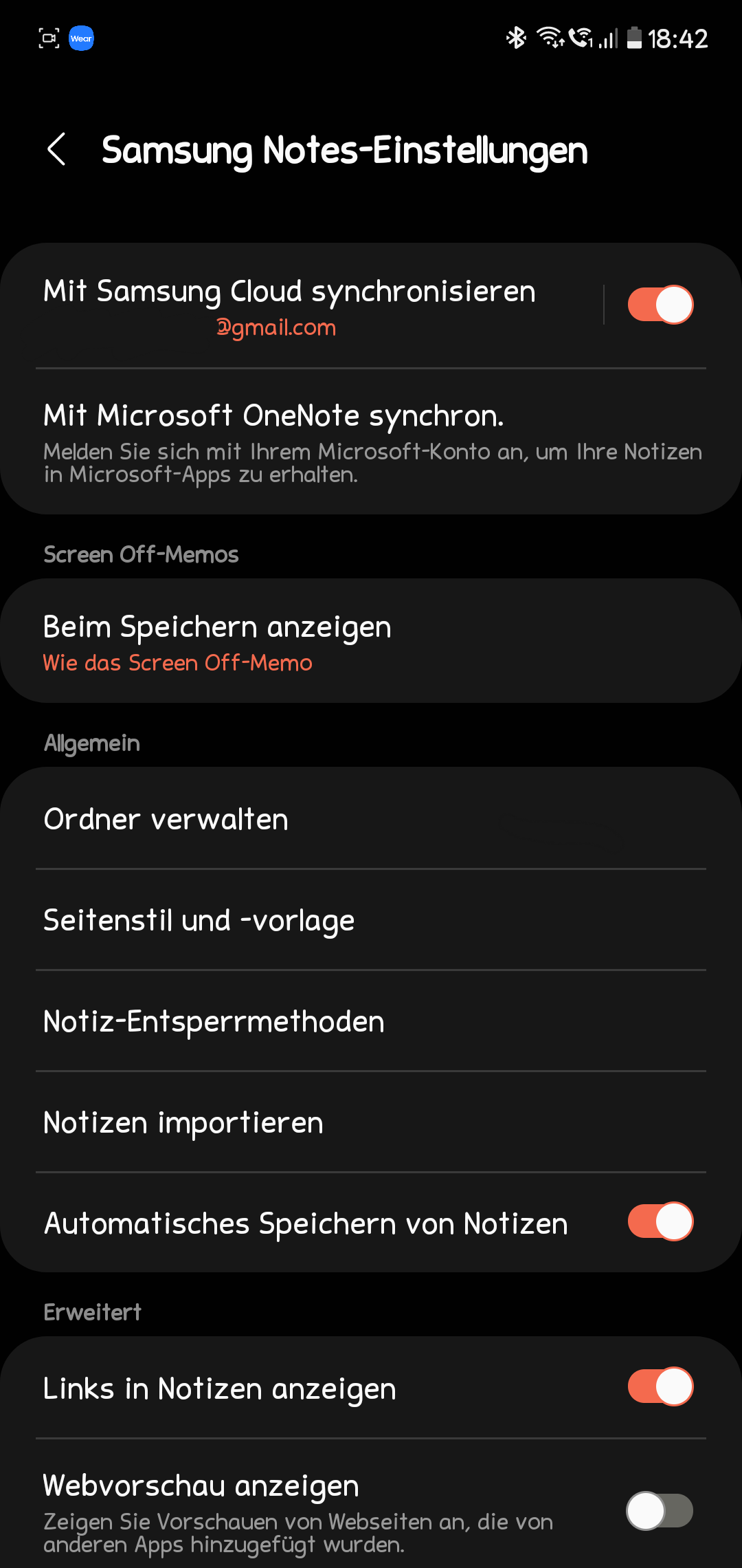 Samsung Notes Export nach Microsoft OneNote - Samsung Community