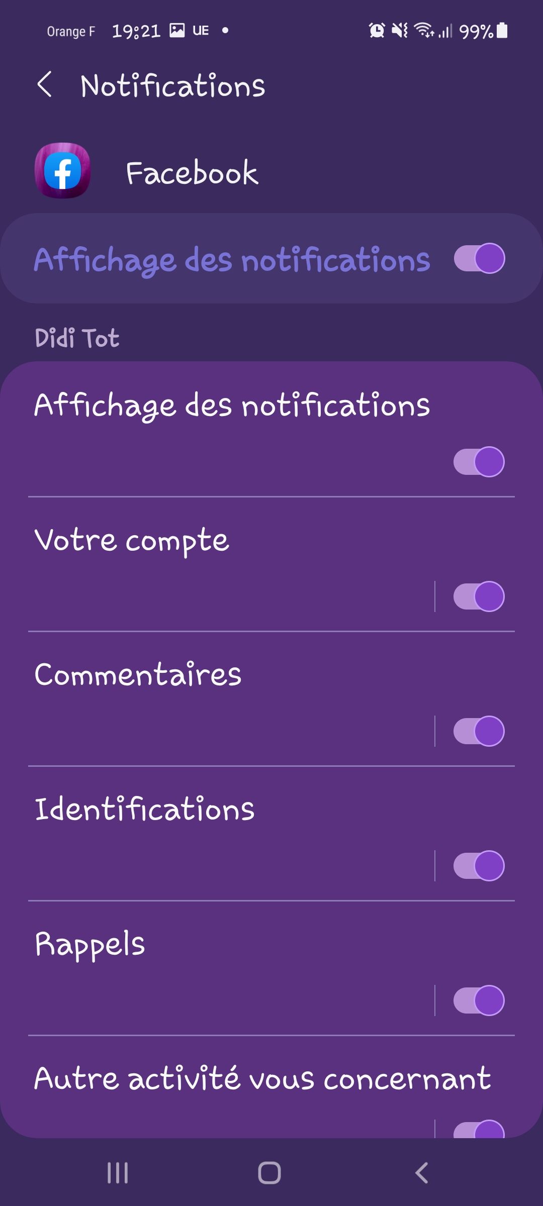Notification push - Samsung Community