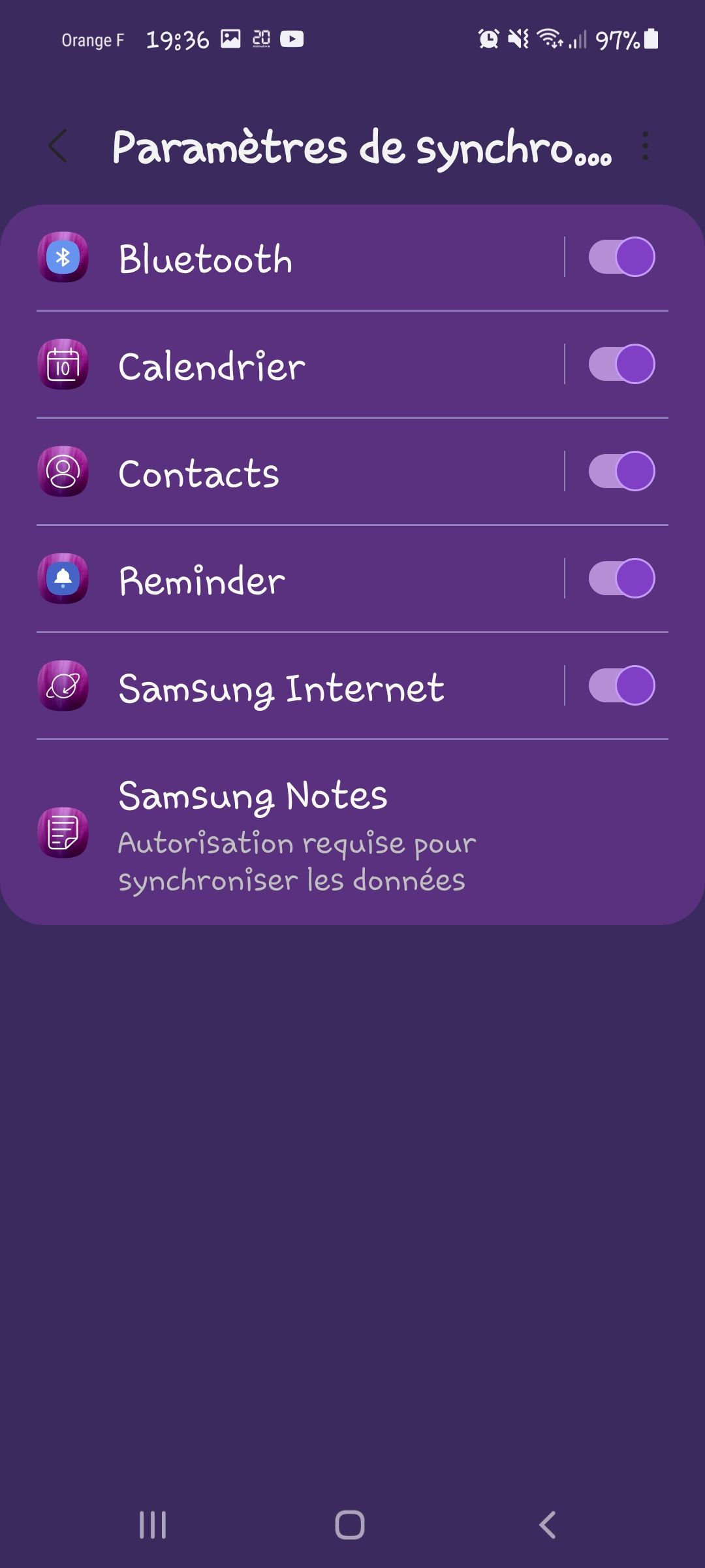 Notification push - Samsung Community