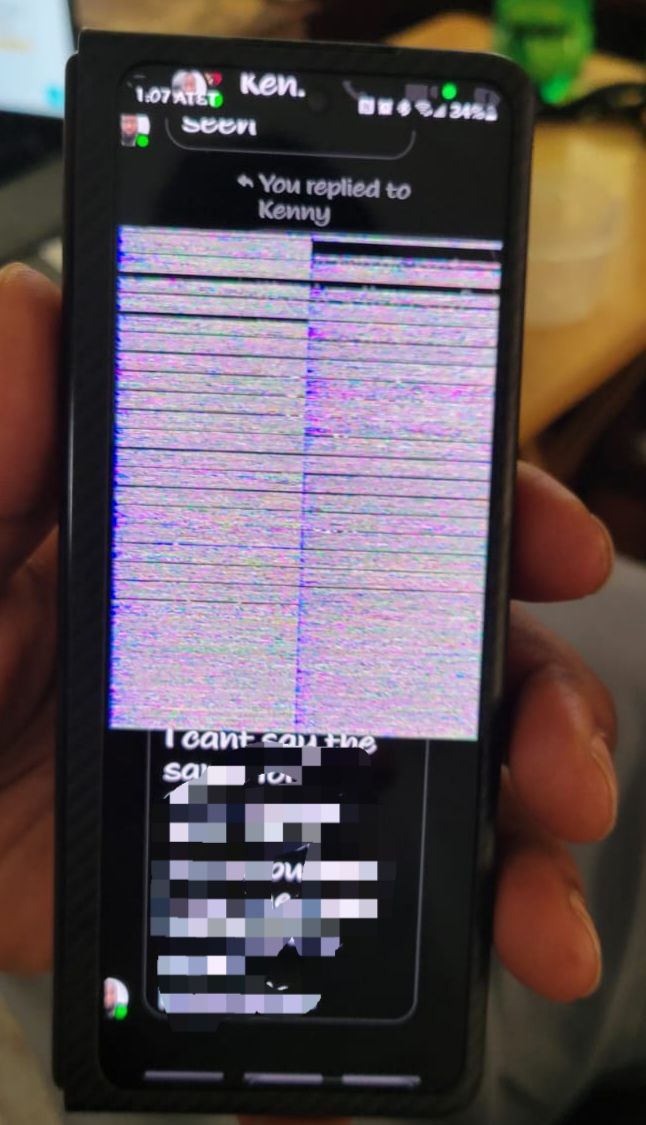 Samsung Galaxy Z Fold 3 Outer Screen Issues - Samsung Community