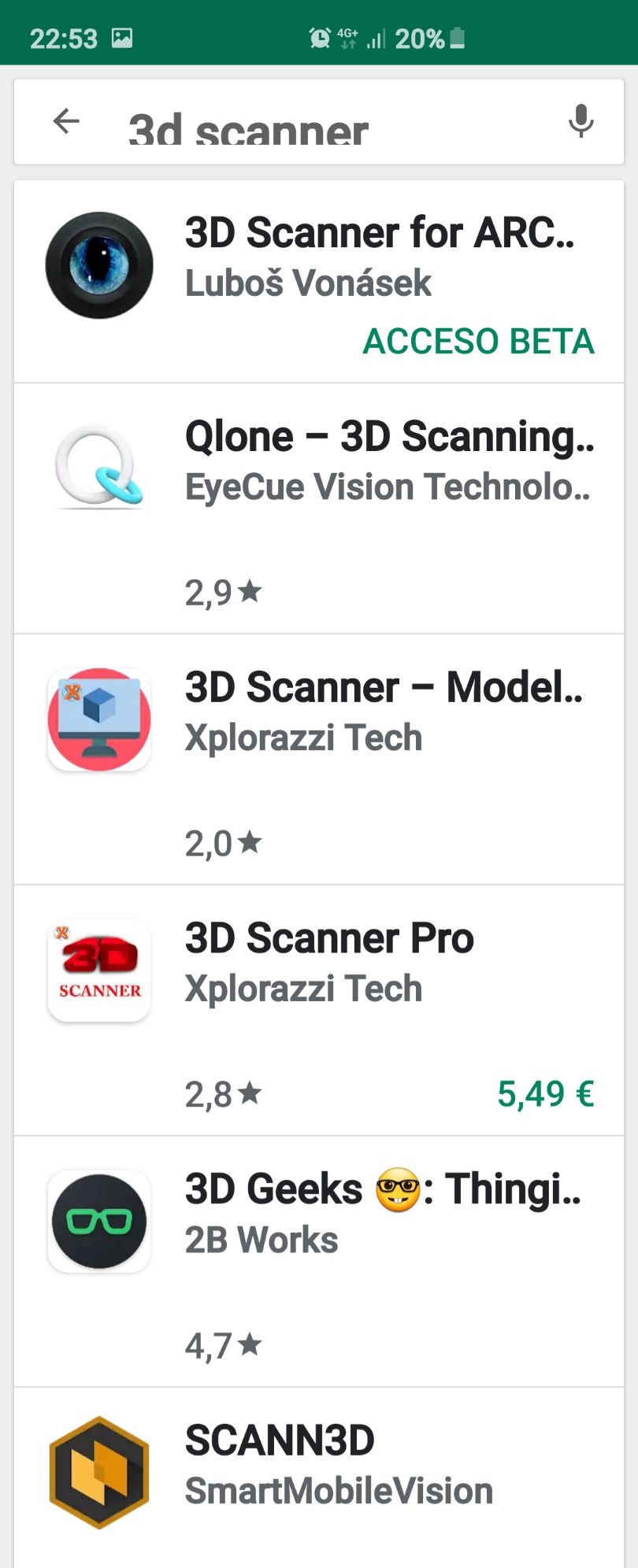 Solucionado: 3d scanner - Samsung Community