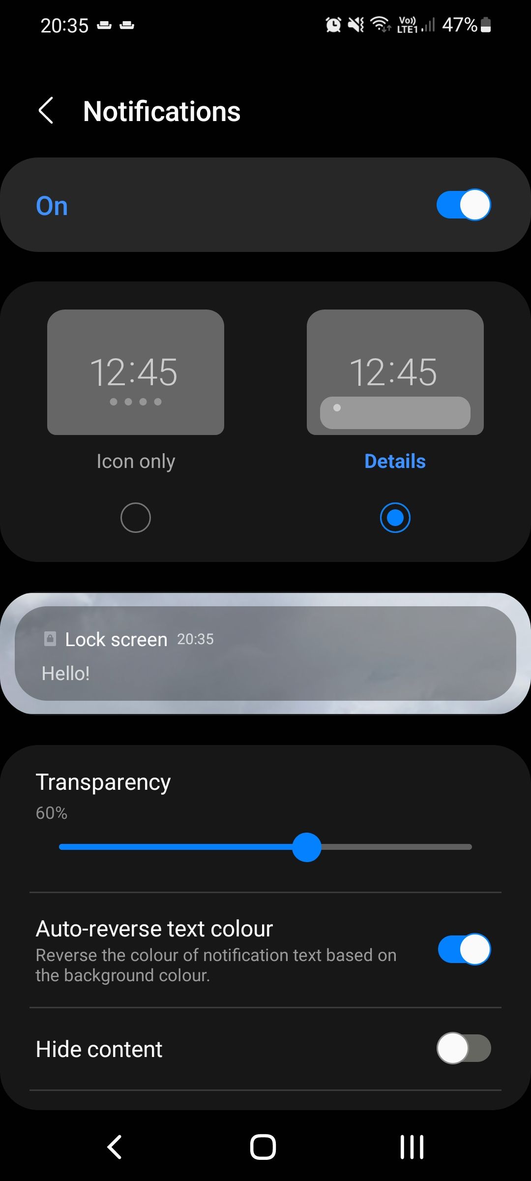No notifications when screen is off - Samsung Community