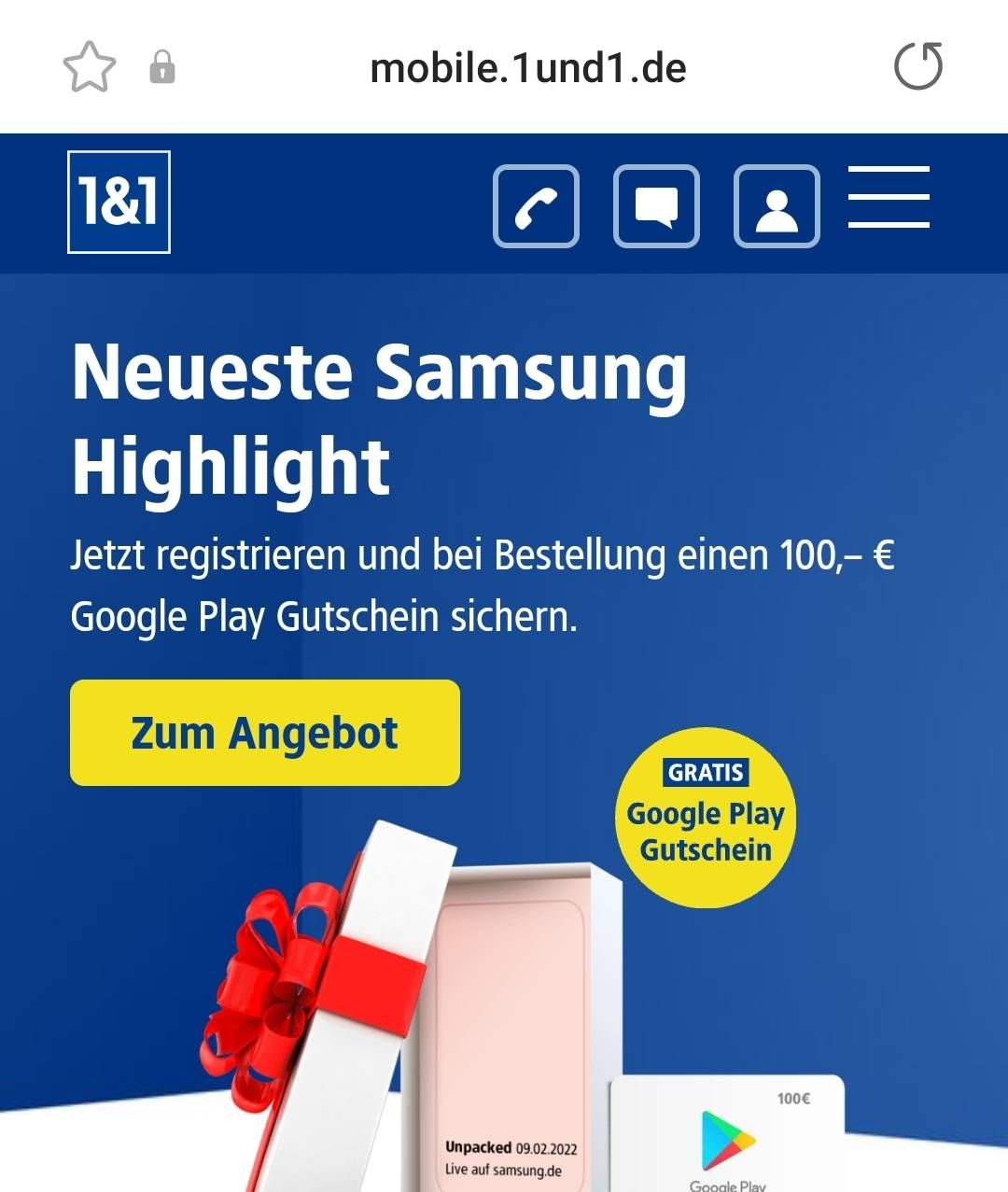 Samsung " Handraiser-Aktion" für Galaxy Neuheiten - Samsung Community